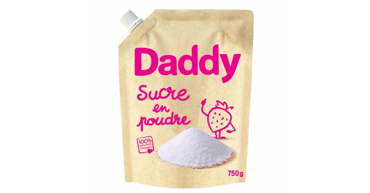 DADDY - SUCRE EN POUDRE 750g - Sucre et Edulcorant/Sucre en Poudre ...