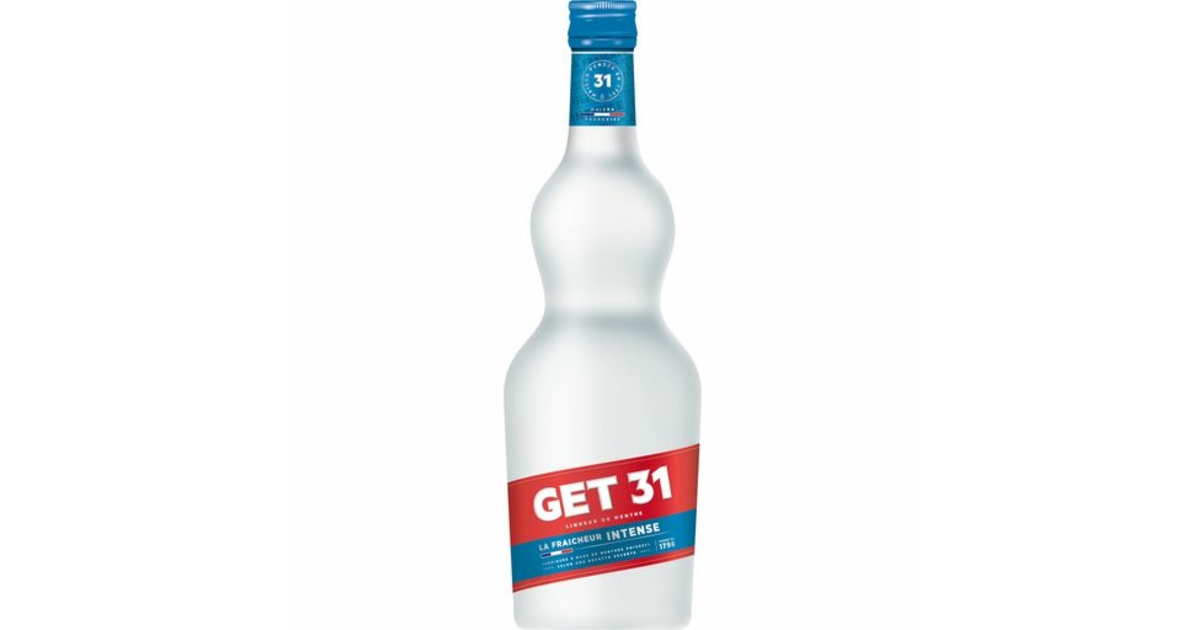 GET 31 - LIQUEUR A BASE DE MENTHE POIVREE Bouteille de 70cl - Les ...