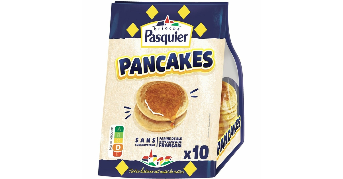 PASQUIER - PANCAKES NATURE 350g - Petit-Déjeuner/Pain de Mie et Pain ...