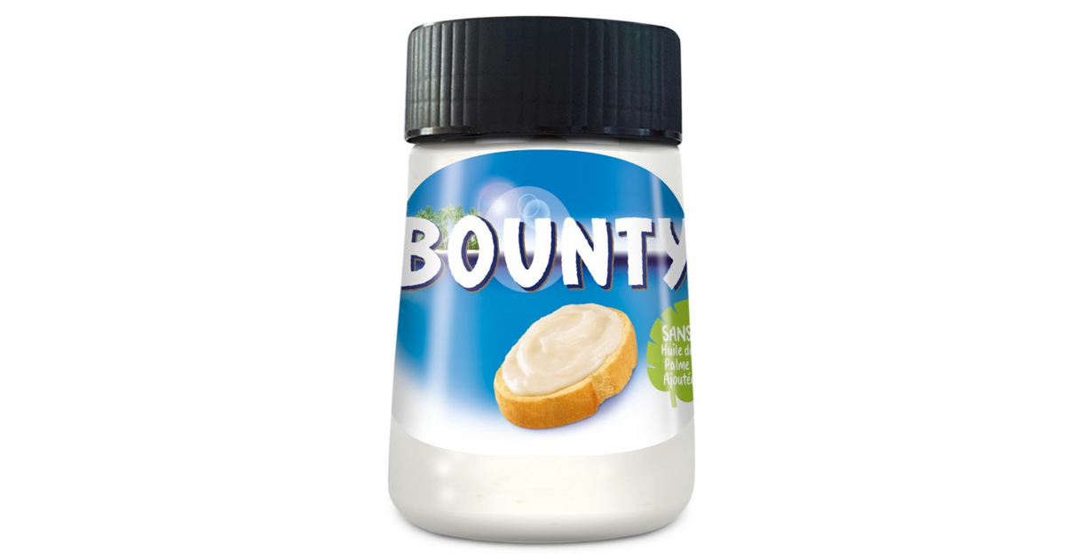 Bounty - Pâte a tartiner Pot de 350g - Petit-Déjeuner/Pâte à tartiner ...