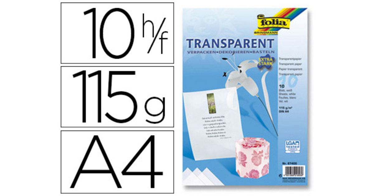 PAPIER CALQUE TRANSPARENT - Papiers divers - Buroweb.fr