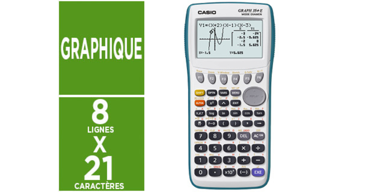 CALCULATRICE GRAPH 35+E II - MENU PYTHON - Calculatrices graphiques ...
