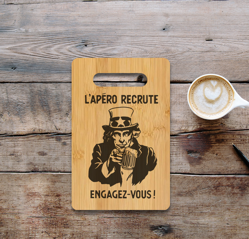 Planche apéro "L'apéro recrute"- les-creations-de-stef-solaris