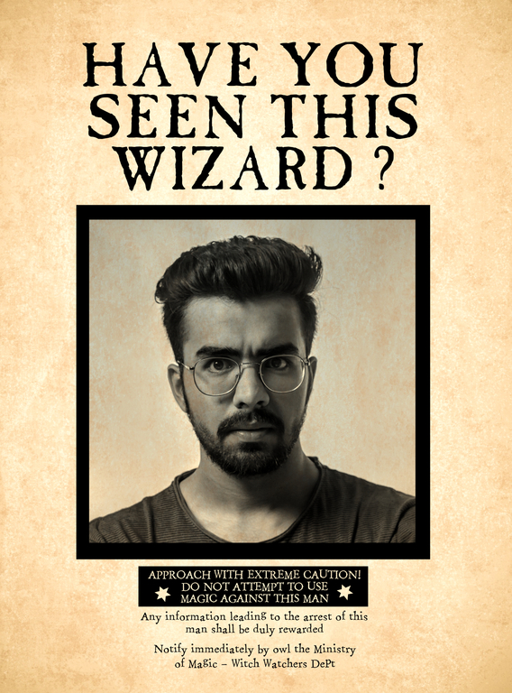 Affiche personnalisable style harry Potter, azkaban stef solaris