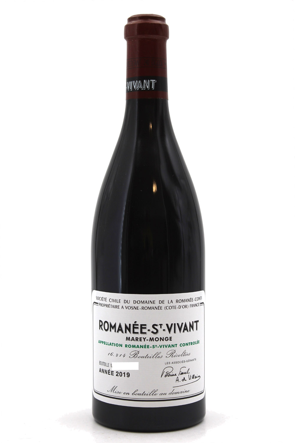 Romanée Conti Romanée Saint-Vivant 2019 - Crus & Millésimes