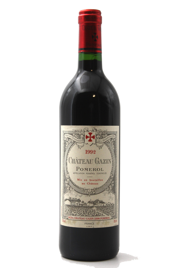 Château Gazin 1992 - Crus & Millésimes TASTET