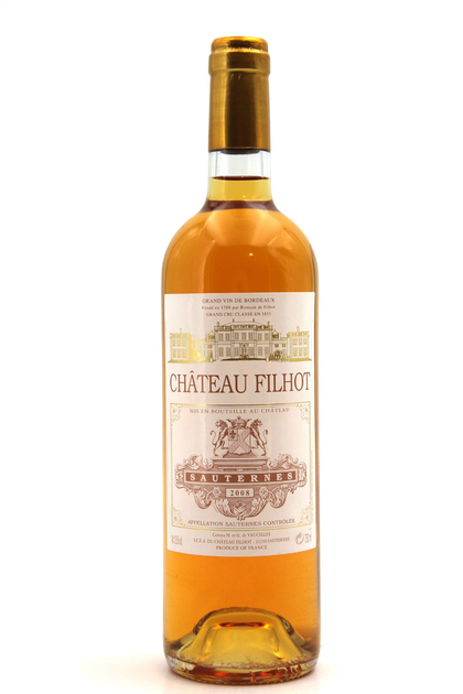 Château Filhot 2008 - Sauternes - Crus & Millésimes