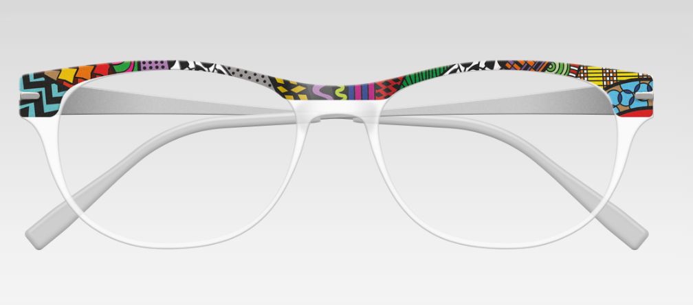 Clip Zenka - Face & Cie 1 - CIE17B-STR - STREET ART - Lunettes de vue ...