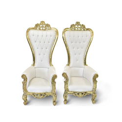 Location Trône Mariage - Fauteuil pour Mariés - - laure-deco