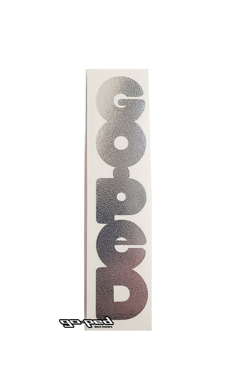 Sticker Chrome de Garde-boue Goped - Modèle/Bigfoot - goped-fr