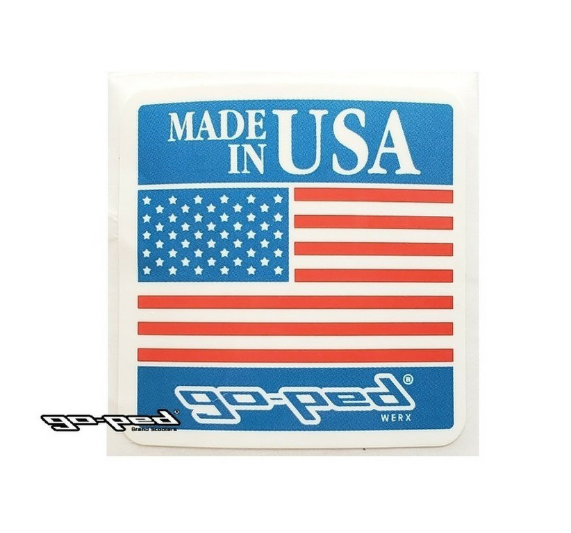 Sticker de Cadre Goped Made In USA - Modèle/Bigfoot - goped-fr