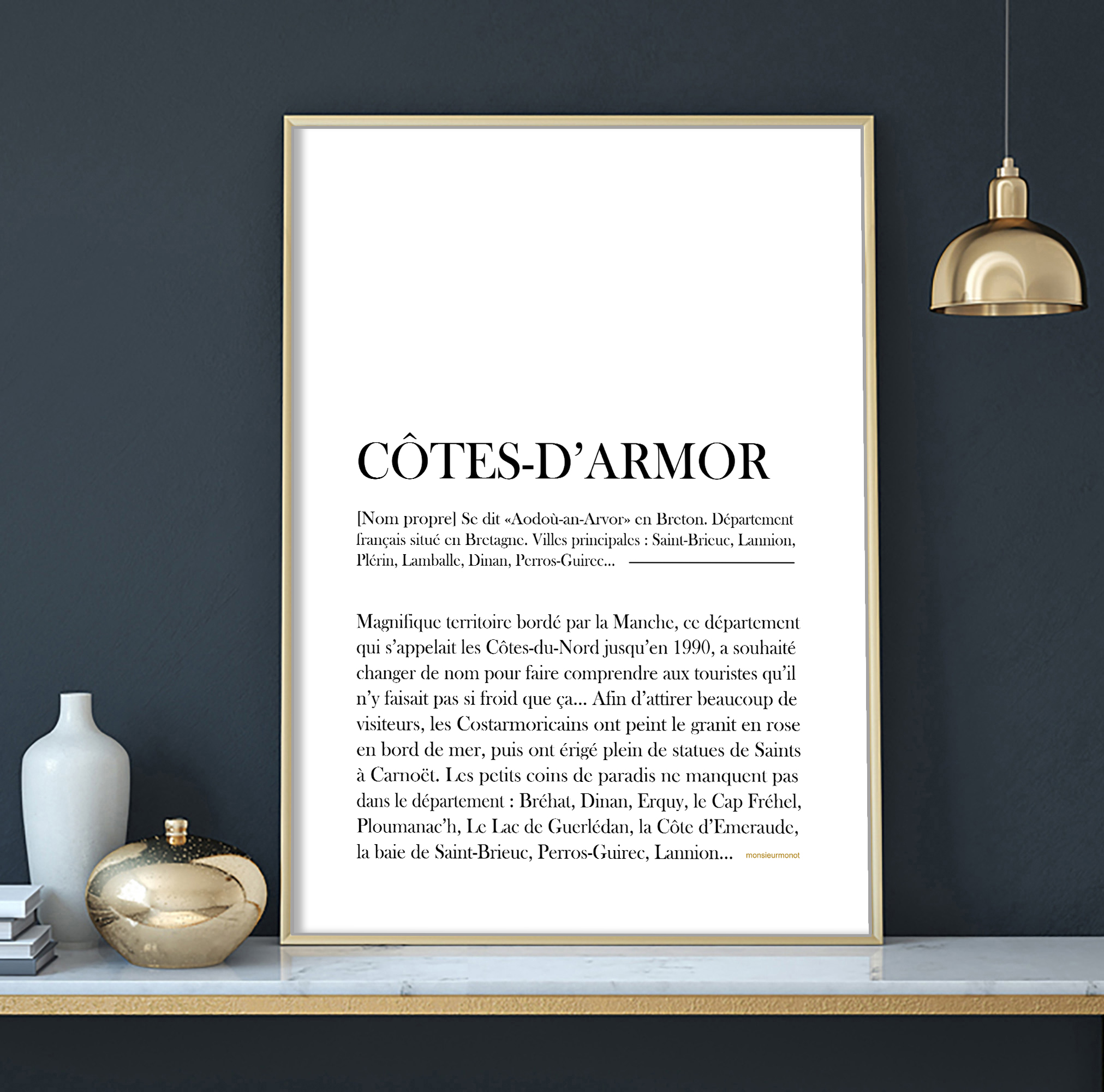 AFFICHE LES CÔTES-D'ARMOR - DEFINITION - TOUTES LES AFFICHES/AFFICHES ...