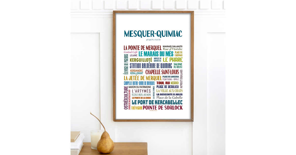 AFFICHE MESQUER-QUIMIAC - LES QUARTIERS - TOUTES LES AFFICHES/AFFICHES ...