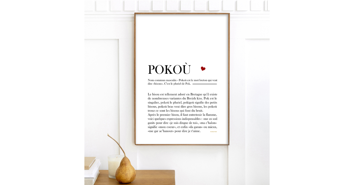 AFFICHE POKOU - TOUTES LES AFFICHES/AFFICHES BRETAGNE - monsieurmonot