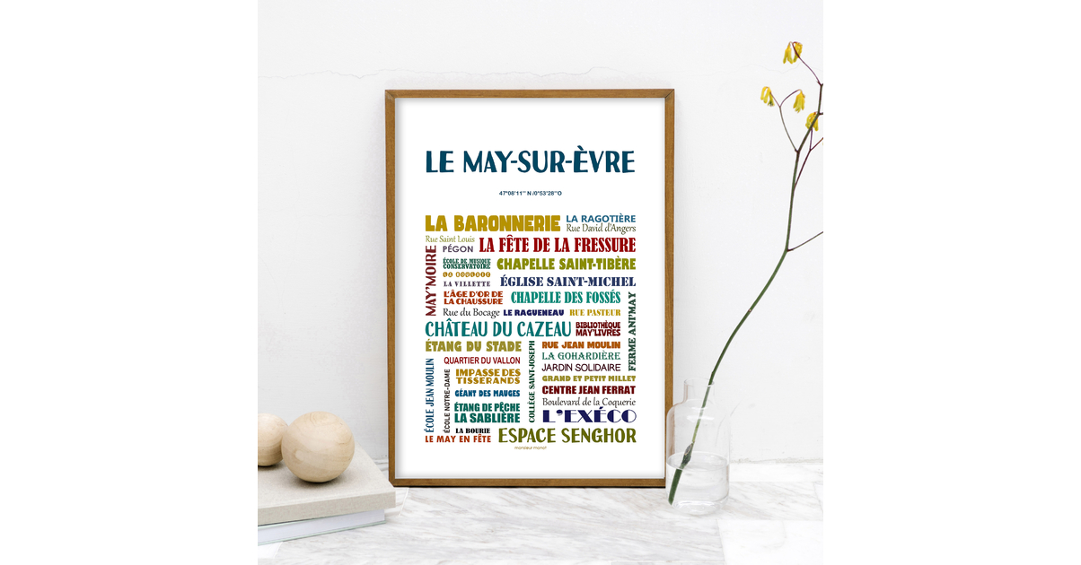 AFFICHE LE MAY-SUR-EVRE - TOUTES LES AFFICHES/AFFICHES PAYS DE LA LOIRE ...