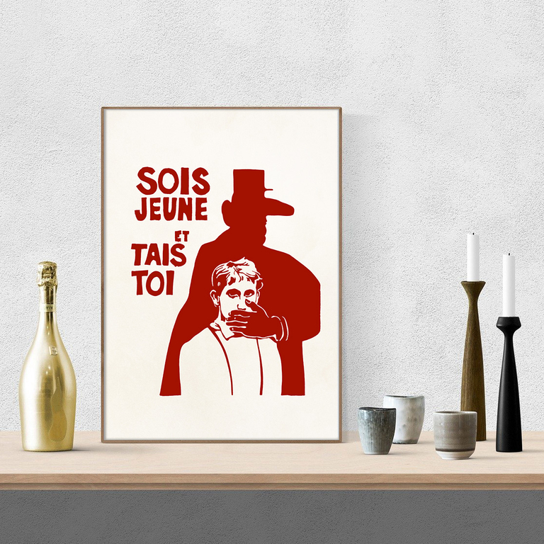 AFFICHE SOIS JEUNE ET TAIS TOI - TOUTES LES AFFICHES/AFFICHES FAMILLE ...