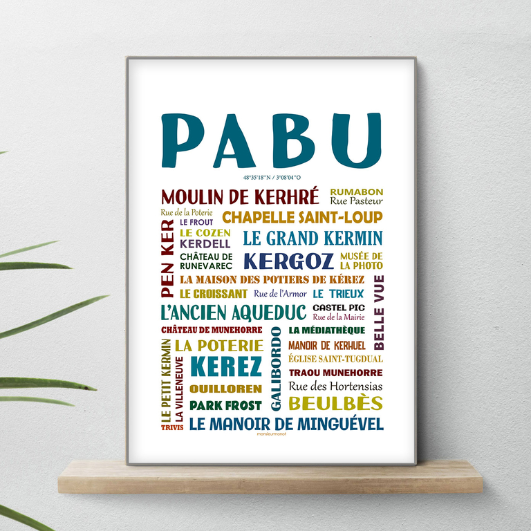 AFFICHE PABU - TOUTES LES AFFICHES/AFFICHES CÔTES-D'ARMOR - monsieurmonot