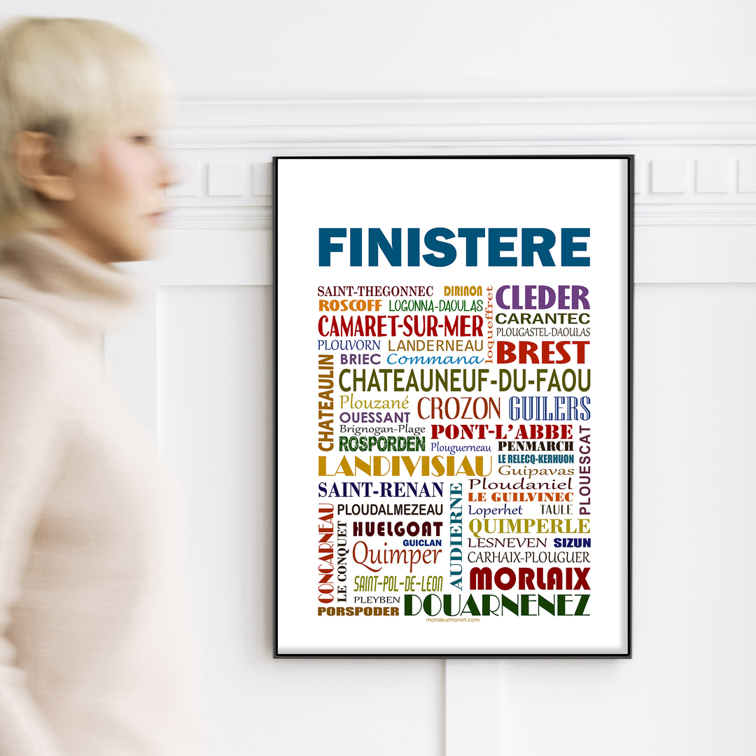 AFFICHE FINISTERE - TOUTES LES AFFICHES/AFFICHES FINISTERE - monsieurmonot