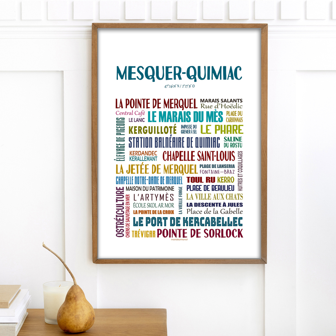 AFFICHE MESQUER-QUIMIAC - LES QUARTIERS - TOUTES LES AFFICHES/AFFICHES ...