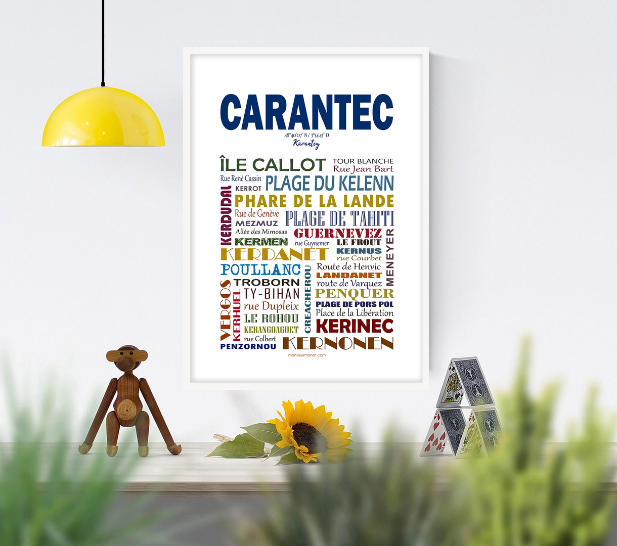 AFFICHE CARANTEC - Les QUARTIERS - TOUTES LES AFFICHES/AFFICHES ...
