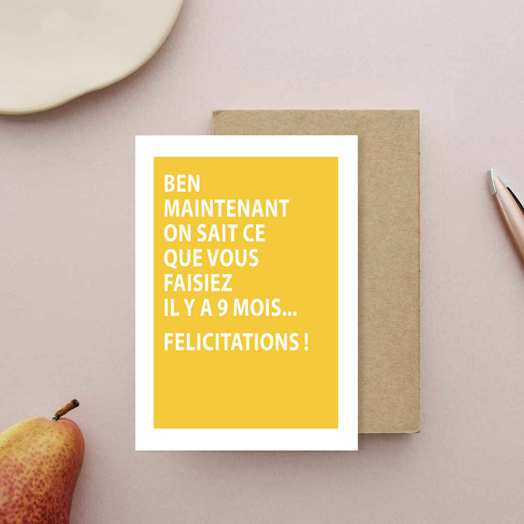 CARTE 9 MOIS - TOUTES LES AFFICHES/LES CARTES - monsieurmonot