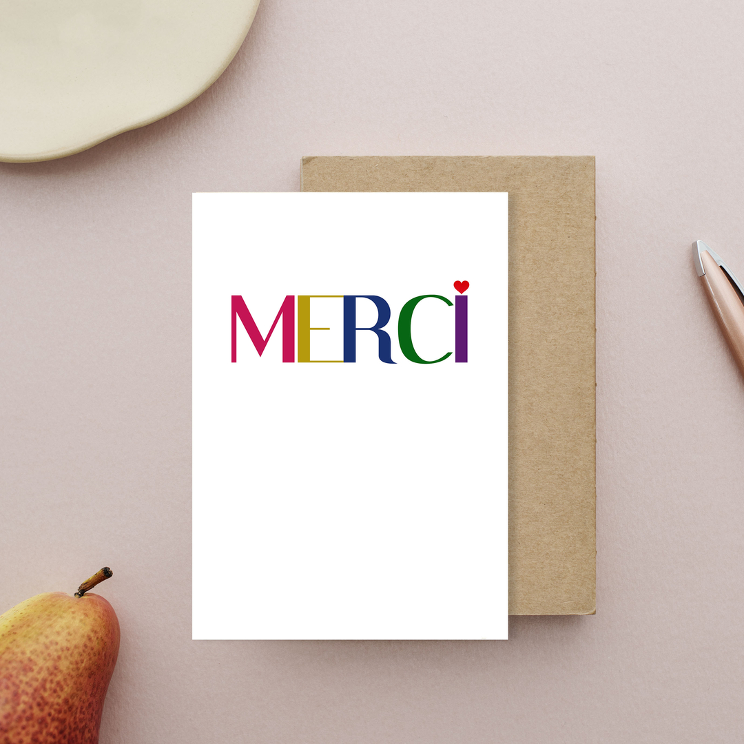 CARTE MERCI - TOUTES LES AFFICHES/LES CARTES - monsieurmonot