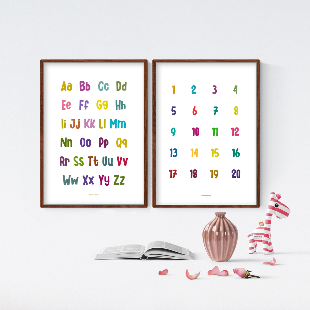 AFFICHES ALPHABET ET CHIFFRES - TOUTES LES AFFICHES/AFFICHES FAMILLE ...