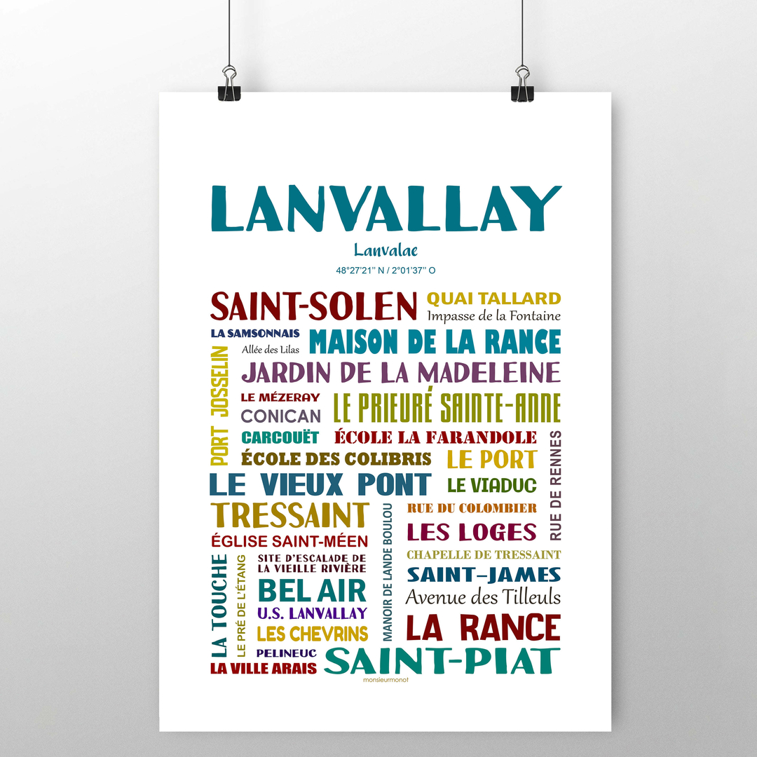 AFFICHE LANVALLAY - TOUTES LES AFFICHES/AFFICHES CÔTES-D'ARMOR ...