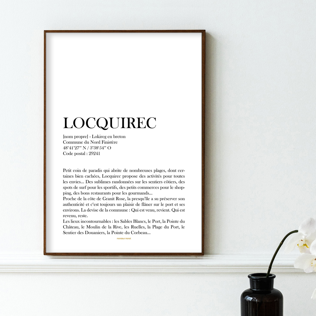 AFFICHE LOCQUIREC - LA DEFINITION - TOUTES LES AFFICHES/AFFICHES ...