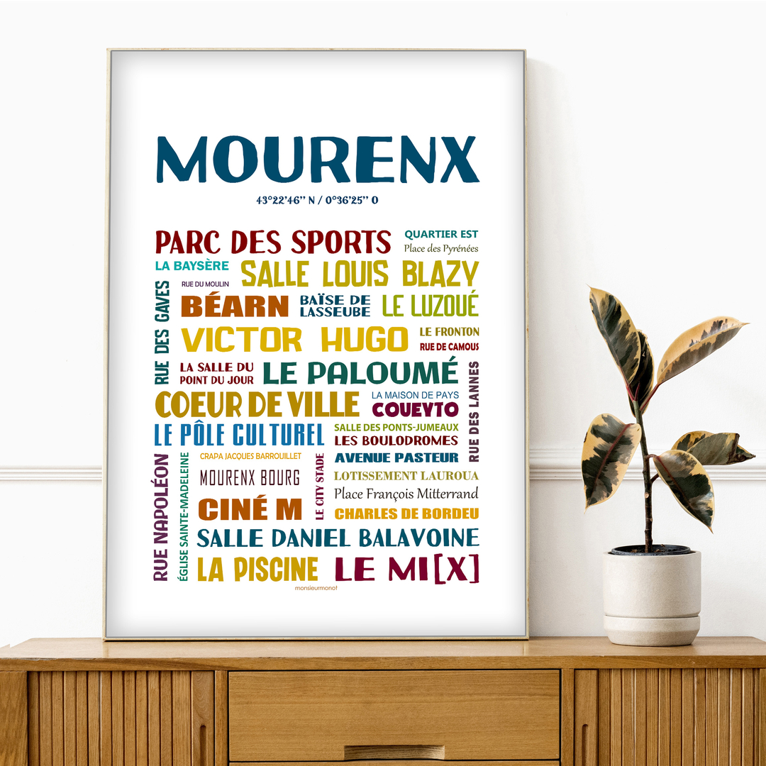 AFFICHE MOURENX - TOUTES LES AFFICHES/AFFICHES LANDES, PAYS BASQUE ET ...