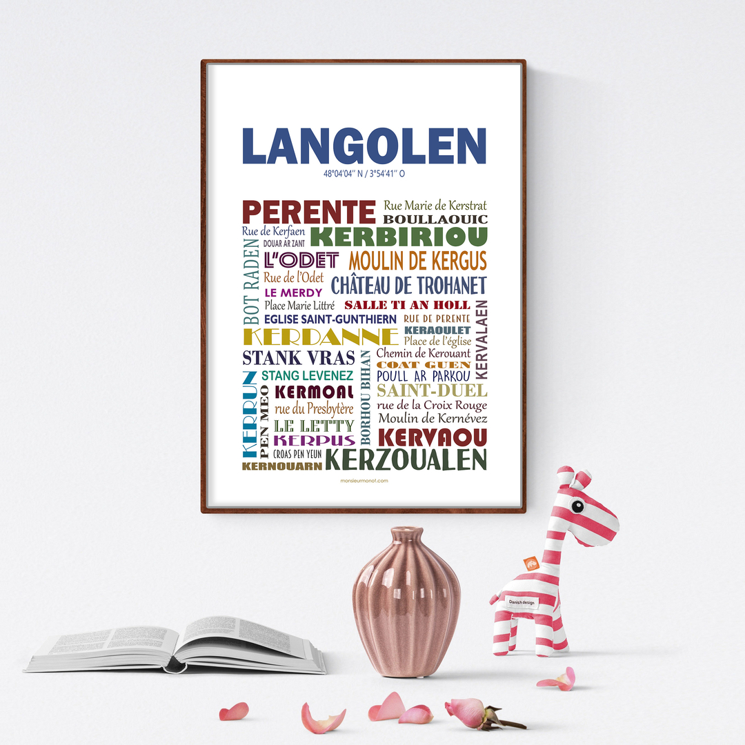 AFFICHE LANGOLEN - LES QUARTIERS - TOUTES LES AFFICHES/AFFICHES ...