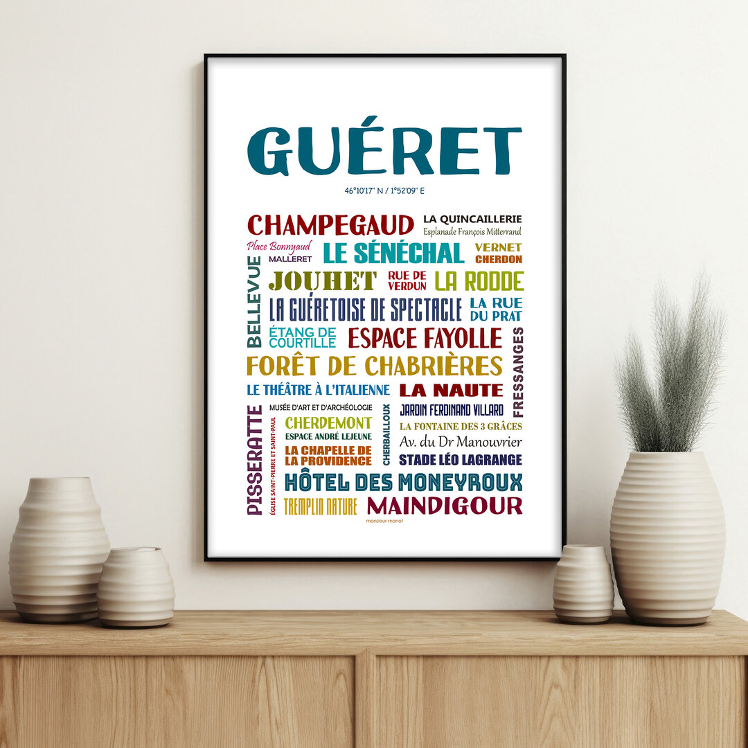 AFFICHE DE GUERET - TOUTES LES AFFICHES/AFFICHES NOUVELLE AQUITAINE ...