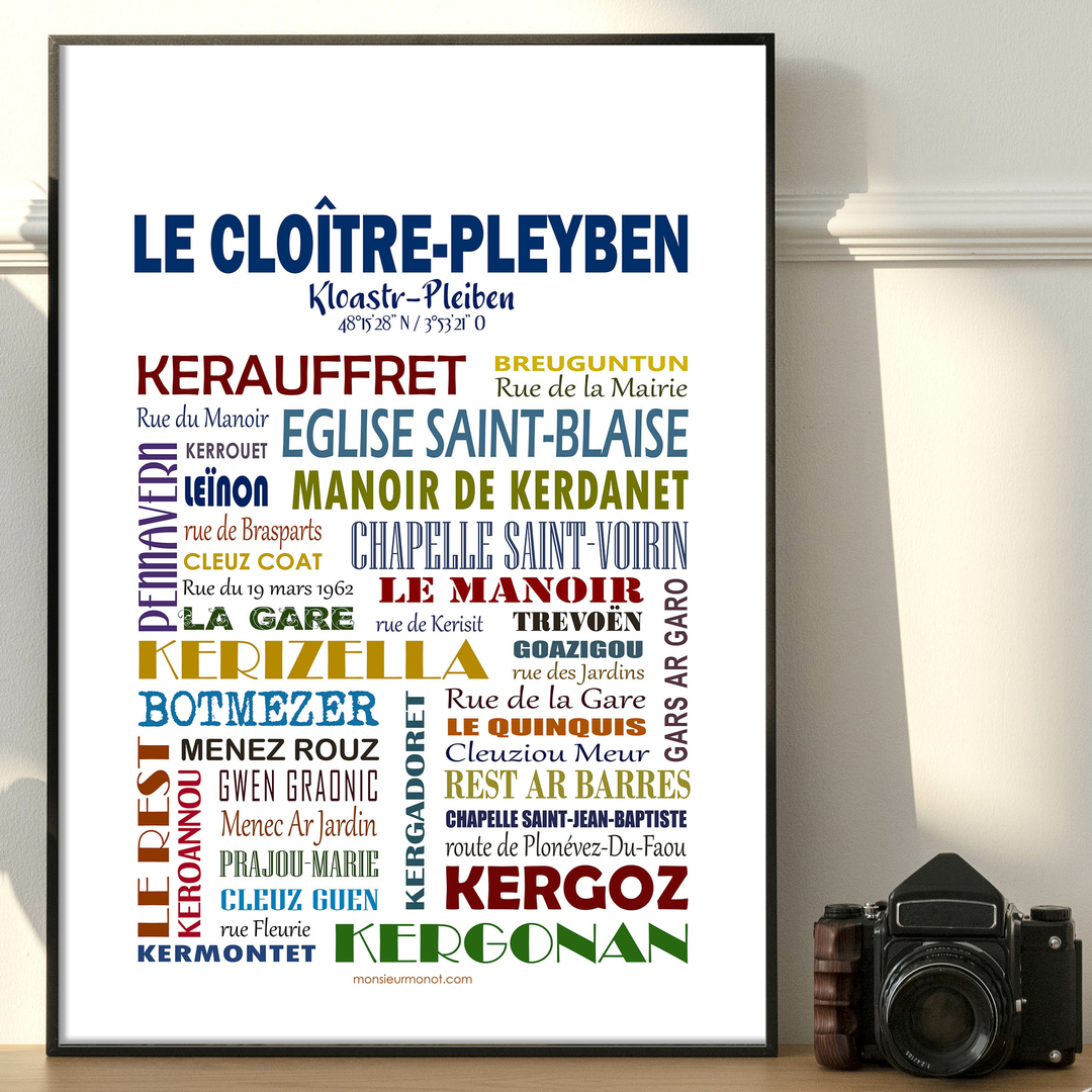 AFFICHE LE CLOÎTRE-PLEYBEN - TOUTES LES AFFICHES/AFFICHES FINISTERE ...