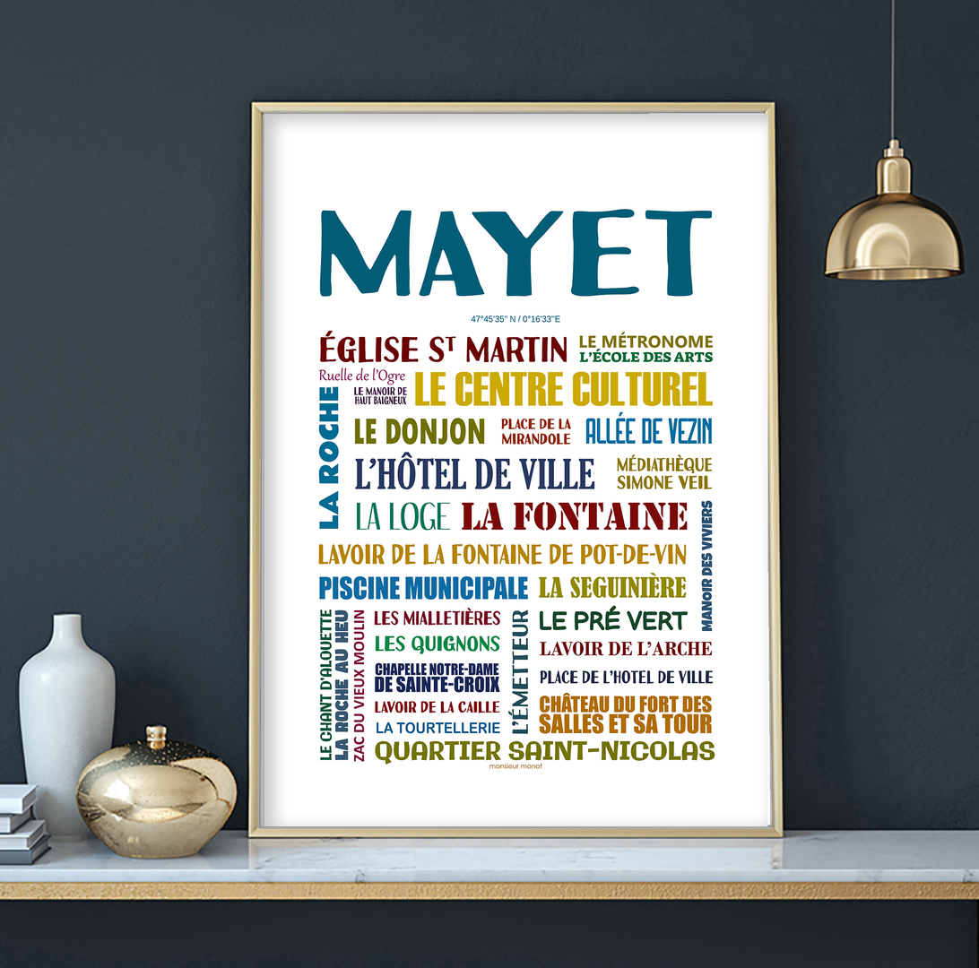 AFFICHE DE MAYET - TOUTES LES AFFICHES/AFFICHES PAYS DE LA LOIRE ...