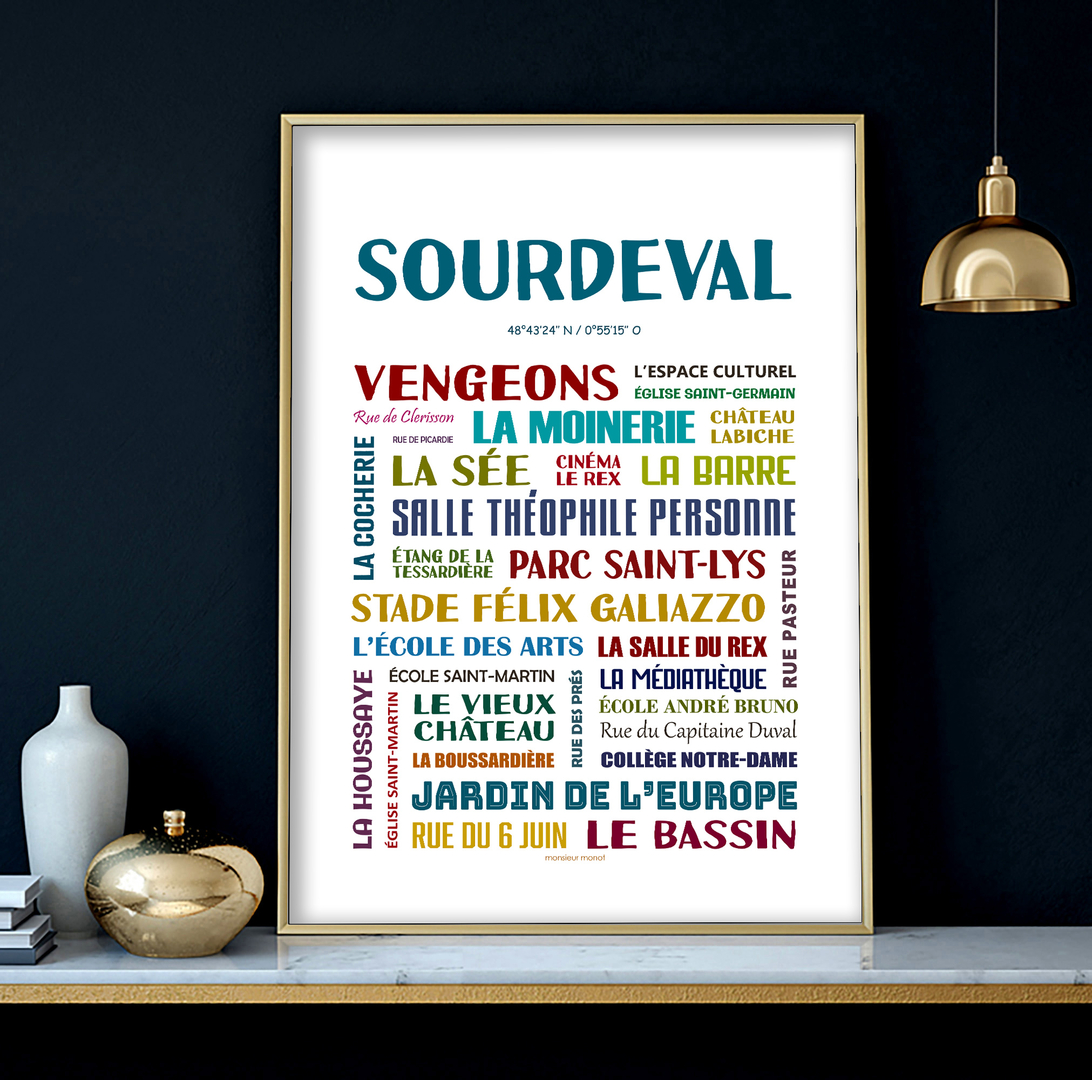 AFFICHE DE SOURDEVAL - TOUTES LES AFFICHES/AFFICHE NORMANDIE ...