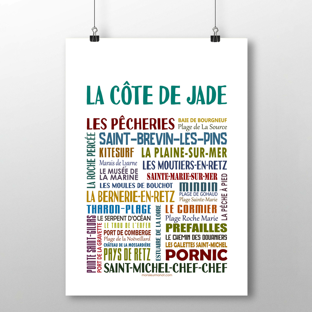 AFFICHE LA CÔTE DE JADE - TOUTES LES AFFICHES/AFFICHES LOIRE-ATLANTIQUE ...