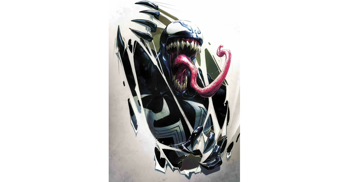 Displate Poster en Métal Monté sur Aimant Marvel Venom Symbiote