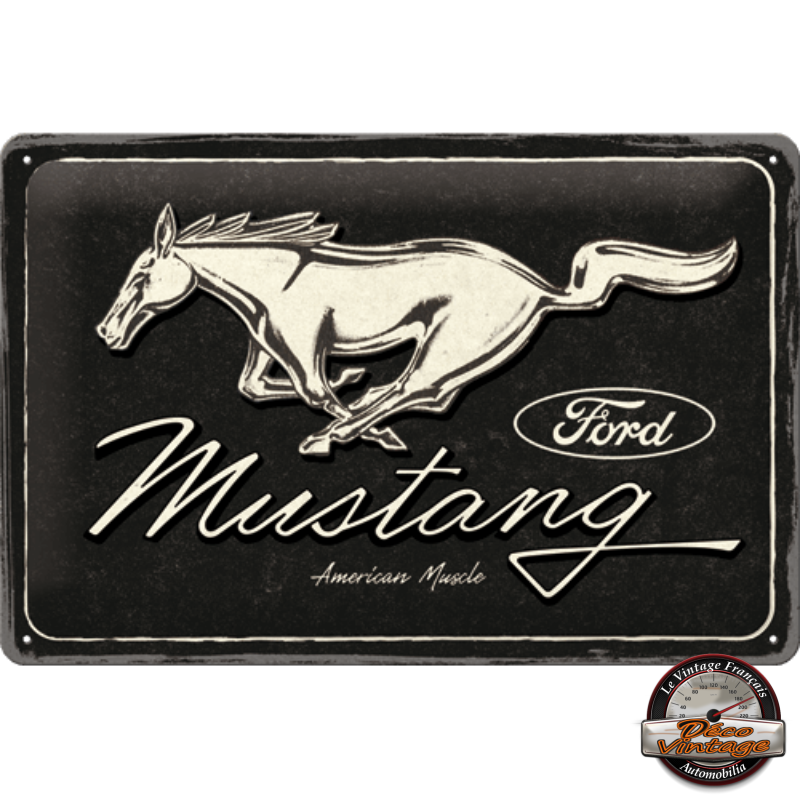 Plaque Ford Mustang american muscle - Déco murale/Plaques 20x30 cm ...