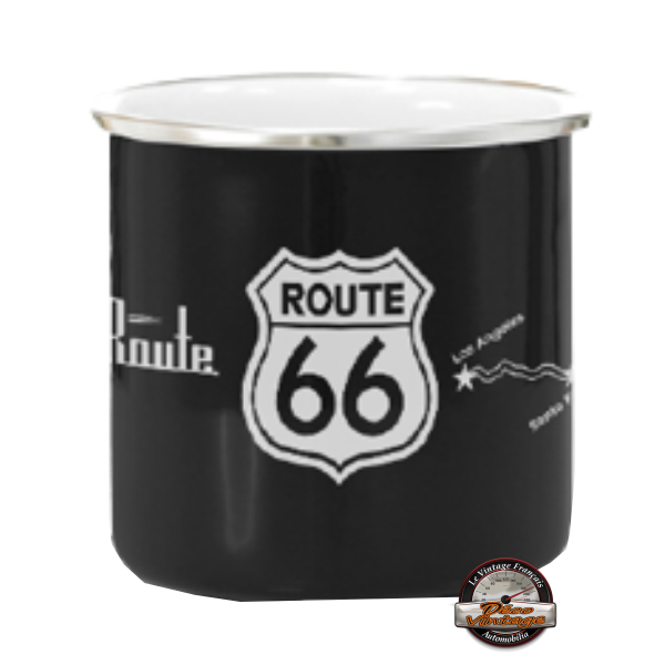 Mug Route 66 émaillé - Déco vintage/Mugs - decovintage