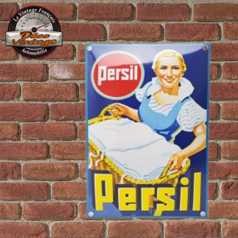 Plaque Persil émaillée - Déco murale/Plaques émaillées - decovintage