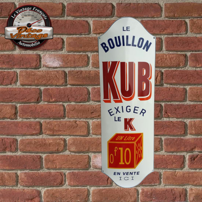 Objets émaillés - Plaques émaillées - decovintage