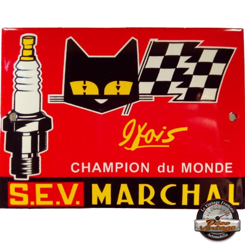 Plaque Marchal émaillée - Déco murale/Plaques émaillées - decovintage