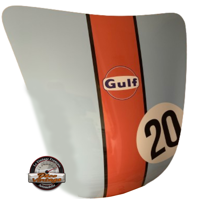 Capot Porsche 356 Gulf - Fabrication artisanale Française
