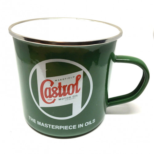 Mug Castrol émaillé - Déco vintage/Mugs - decovintage