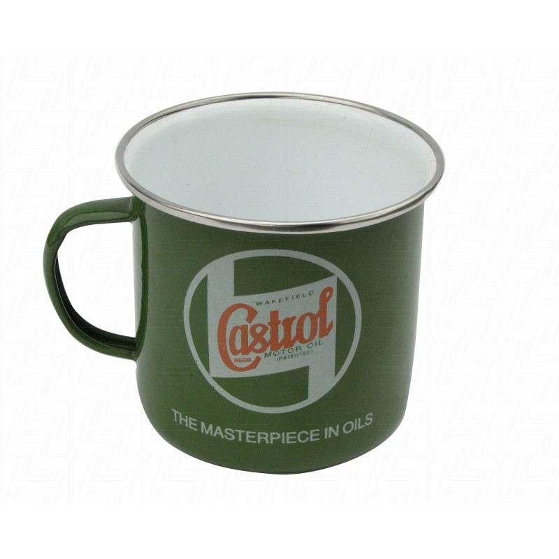 Mug Castrol émaillé - Déco vintage/Mugs - decovintage