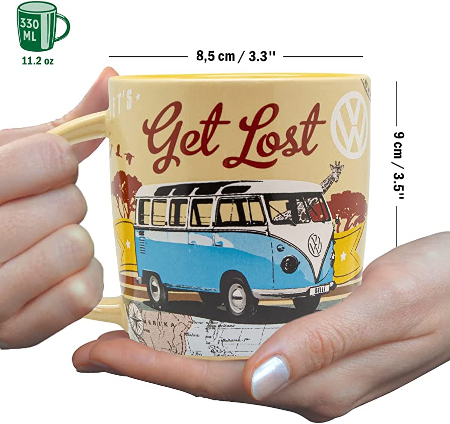 Mug Vw combi Get lost - Déco vintage/Mugs - decovintage