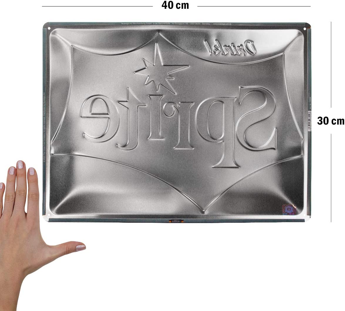 Plaque Sprite logo - Déco murale/Plaques 30x40 cm - decovintage