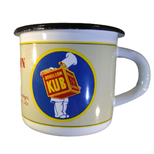 Mug bouillon Kub émaillé - Déco vintage/Mugs - decovintage