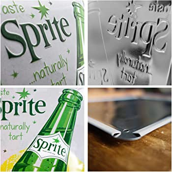 Plaque Sprite bouteille - Déco murale/Plaques 30x40 cm - decovintage