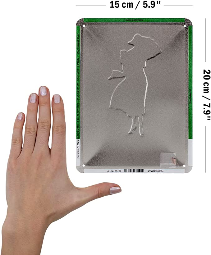 Plaque Persil publicitaire - Déco murale/Plaques 15x20 cm - decovintage